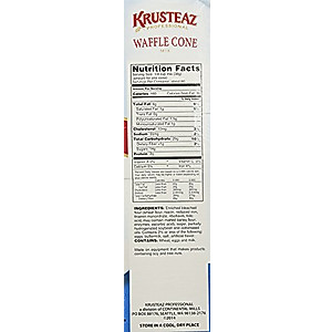 Krusteaz WAFFLE CONE Mix 5lb (2 Bags) Restaurant Quality