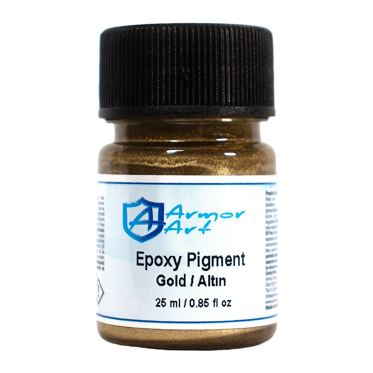 Counter Culture DIY Armor Art Pigment, White, 1.76 oz, Resin Epoxy Dye for Waves and Water Effects