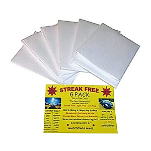Streak Free Microfiber Cloth “As Seen on Tv” 6 Pack