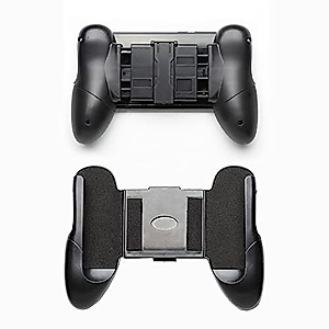 4.5-6.5 inch Mobile Phone Game Joystick Spiral Mini Joystick Game Handle Grip Controller Rocker Joypad Foldable Stand Holder L1R1 Mobile Game Trigger Joystick Gamepad for 4.5-6.5 inch Cellphones…