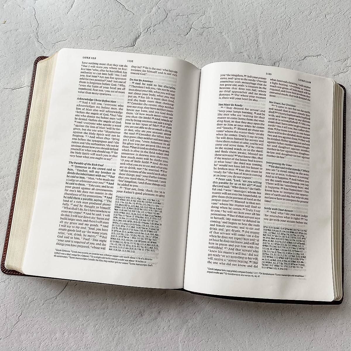 Hand Lettered and Laser Engraved ESV Wide Margin Bible, Personalized Gift, Custom Name Engraving Available