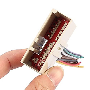 X AUTOHAUX 70-5520 Car Stereo CD Player Wiring Harness Wire Radio Adapter Install Plug for Ford Focus 2005-2007