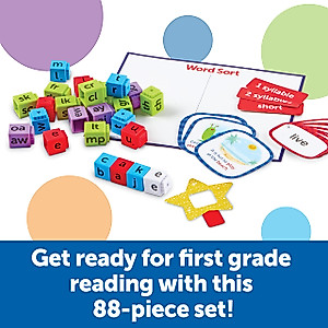 Learning Resources Skill Builders! 1st Grade Reading, Homeschool, Curriculum First Grade, Learning Games, First Grade, Learning Materials, 88 Pieces, Age 6+
