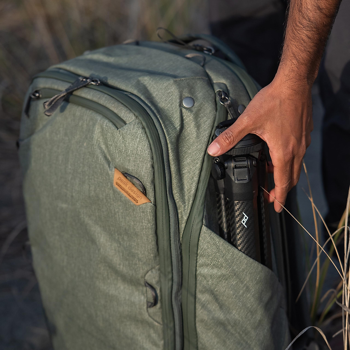 Peak Design Travel Line Backpack 45L (Sage) (Expandable 30-35-45L)