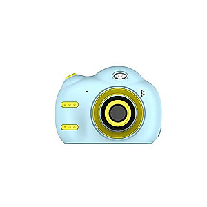 Mini Digital Camera Child Camera Toy Cartoon Video Recorder Can Shoot Camera 1080P 8MP Camera,Blue,16GB