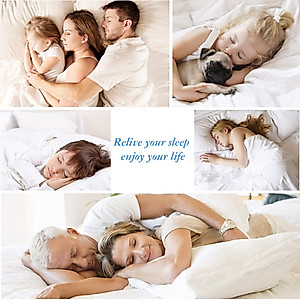 Full Premium Waterproof Mattress Protector, Soft Breathable Mattress Pad, Noiseless Bed Cover - Stretch to 21" Fitted Deep Pocket Mattress Protection