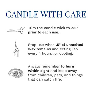 Rugged & Refined Scented Candle, Silver Mountain, 16.25 oz, White