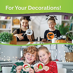 Premium Printable Vinyl Sticker Paper for Inkjet & Laser Printer - 34 Sheets Self-Adhesive Sheets Matte White Waterproof, Dries Quickly Vivid Colors, Holds Ink well- Tear Resistant