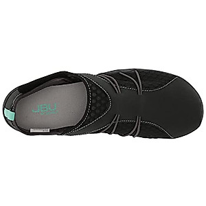 JBU by Jambu Women's Storm Water Ready Shoe, Black/Teal, 11