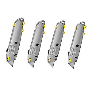 Stanley 10-499 QuickChange Retractable Blade Utility Knife (4-pack)