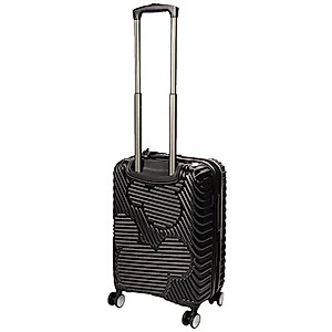 American Tourister Disney Molded Hardside Expandable Luggage with Spinner Wheels, Black, Carry-On 20-Inch