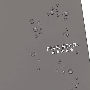 Five Star Personal Spiral Notebook, 1 Subject, College Ruled Paper, 7" x 4-3/8", Small Size, 100 Sheets, Color Will Vary (45484)
