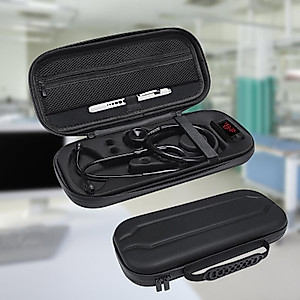 Hard Stethoscope Carrying Bag Stethoscope Bag Accessories Storage Bag Organizer Lightweight Dual Zipper Stethoscope Case
