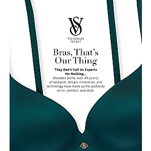 Victoria's Secret So Obsessed Wireless Push Up Bra, Padded, Plunge Neckline, Smoothing, Bras for Women, Beige (34C)