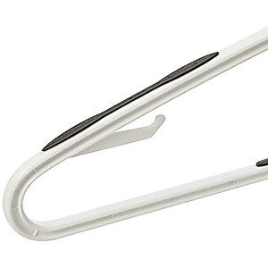 Amazon Basics Plastic Clothes Hanger with Non-Slip Pad, 20-Pack