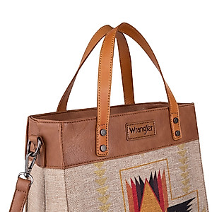 Montana West Wrangler Purses and Handbags for Women Tote Bag Vintage hand-woven Boho Aztec Bag Western Purses for Women WG54-8317AZ