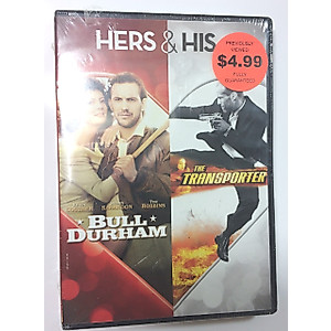 Hers & His: Bull Durham/The Transporter (DVD,