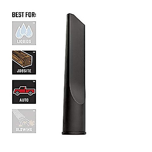 CRAFTSMAN CMXZVBE38680 1-7/8 in. Crevice Tool Wet/Dry Vac Attachment for Shop Vacuums