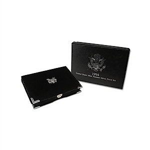 1994 S US Mint 5-Piece PREMIER SILVER PROOF SET Orig Box/COA - Seller DCAM