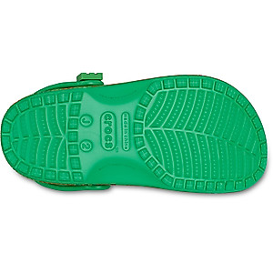 Crocs Classic Minecraft Clogs, Multi Green, 3 US Unisex Little Kid
