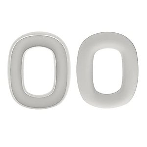 CONVELIFE Replacement Soft Silicone Ear Pads Internal Earpads Cushions Protectors Covers Accessories Compatible with Apple AirPods Max Headphones - White
