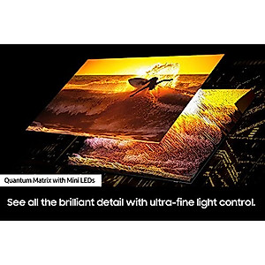 SAMSUNG QN55QN85CAFXZA 55 Inch 4K Neo QLED Smart TV with Dolby Atmos with a 7S-PS4-US1 4-Outlet Power with Omniport USB (2023)(USED)