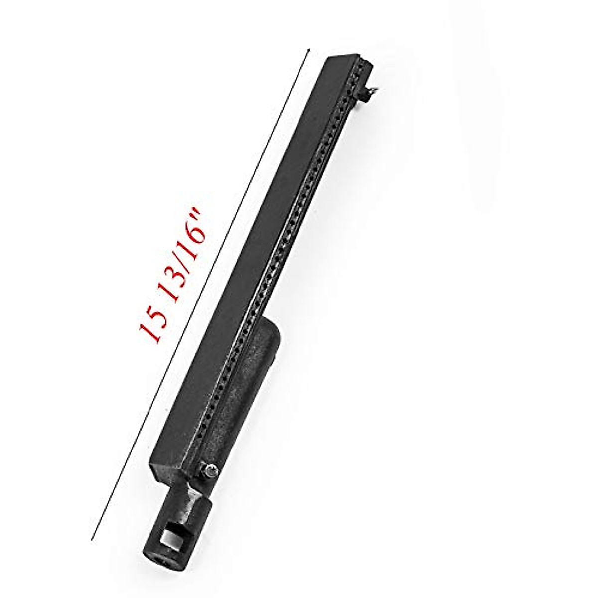 SafBbcue 15 13/16” Gas Cast Iron Burner Tube Pipe Kit Replacement for Jenn-Air Grill Parts 720-0061, 720-0062, Nexgrill Parts 720-0165, 720-0671, Charbroil 463241004, 463241904 (3 Pack)