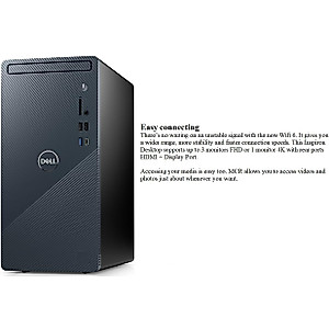 DELL 2023 Inspiron 3020 Tower Desktop Business Computer, 13th Gen Intel Core i7-13700, 64GB RAM, 2TB SSD, Intel UHD 770 Graphics, Bluetooth, WiFi, USB 3.1, Windows 11 Pro - Mist Blue