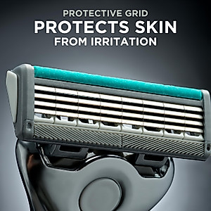 Wilkinson Sword Quattro Titanium Sensitive Razor Blades - Pack of 8 Blades