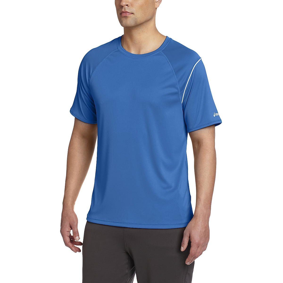 ASICS Men's Game Point Crew, Small, Electric