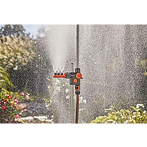 Gardena 959 Outdoor Portable Garden Shower Duo On Spike