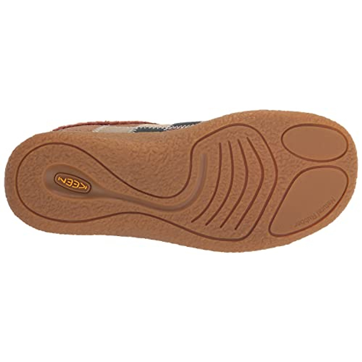 KEEN Women's Howser Harvest Casual Comfortable Leather Slip On Mule, Patchwork, 10.5