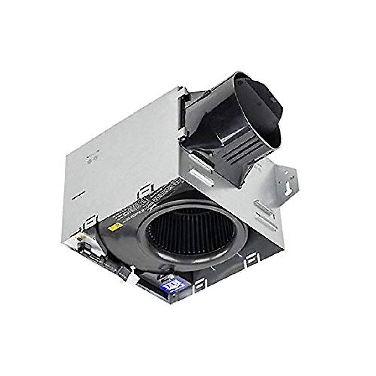 Delta BreezIntegrity ITG100ELED 100 CFM Exhaust Bath Fan with Edge-Lit Dimmable LED Light,White