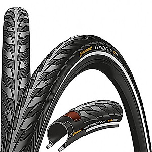 Continental Contact ETRTO (47-559) 26 x 1.75 BW Bike Tires, Black