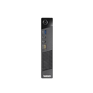 Lenovo ThinkCentre M73, 4th Generation Tiny Business Computer Micro PC (Intel Quad Core i3-4130T, 8GB Ram, 120GB Solid State SSD, WIFI, VGA, USB 3.0) Win 10 Pro (Renewed)