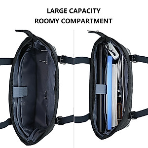 KROSER Laptop Tote Bag 15.6 Inch with USB Port, Large Work Tote Bag Computer Shoulder Bag for Women, Laptop Carrying Case Stylish Handbag Gift for School Office Business Travel(Quilted)