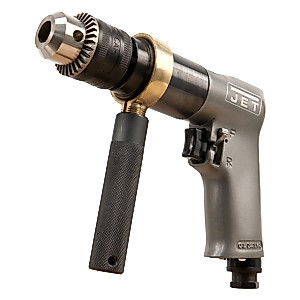 JET 1/2-Inch Pneumatic Reversible Drill, 800 RPM (JAT-601)