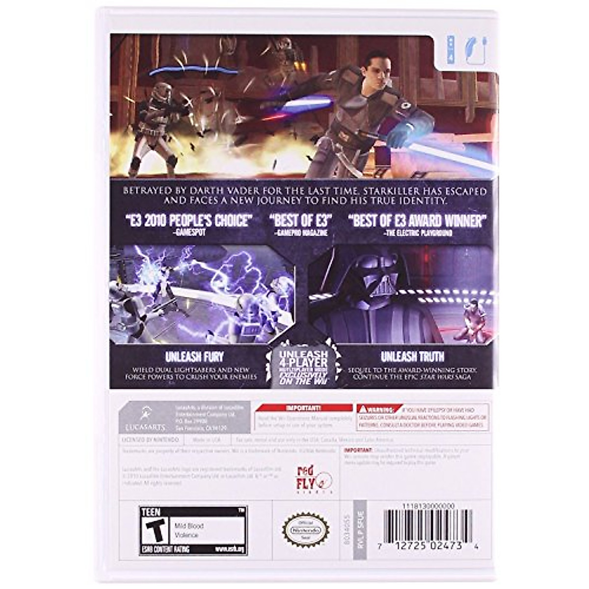 Star Wars: The Force Unleashed II - Nintendo Wii