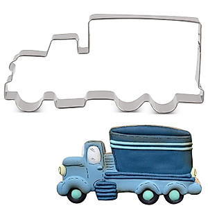 LILIAO Truck Cookie Cutter - 4.8 x 2.3 inches - Stainless Steel