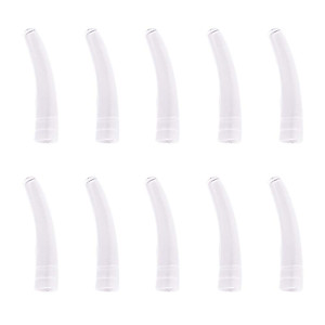 100 Pcs Clear Tweezer Point Protectors Cap Tweezer Tip Protective Covers Stopper