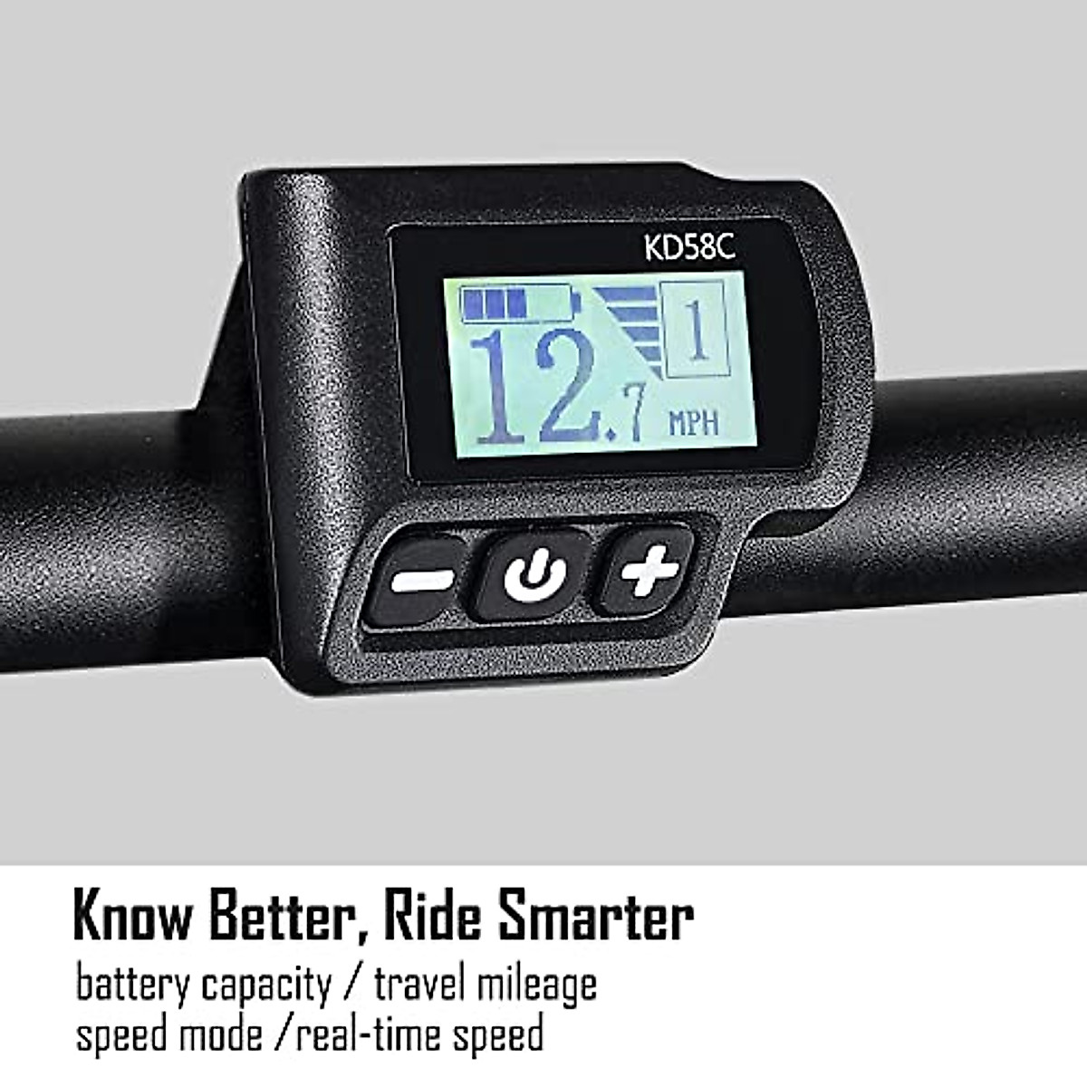 MICLON Macmission 100 Electric Bike for Adults, Electric Bike 27.5", 4A Fast Charge, 36V/13Ah Removable Battery, Up to 44 Miles Range, Shimano 7-Speed Commuter Mountain Bike E-Bike White