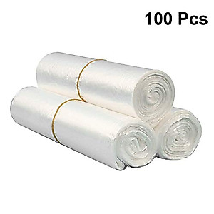 Small Pets Supplies 100 Sheets of Pet Disposable Cage Tray Film Cage Liner Rabbit Hamster Guinea Pigs Urine Pads- Size L