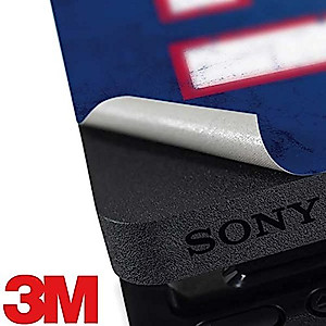 Skinit Decal Gaming Skin Compatible with PS4 Pro Console and Controller Bundle - Officially Licensed NFL New York Giants Distressed Design