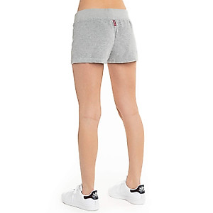 Hard Tail Women's Low Rise Terry Short Heather Gray XL