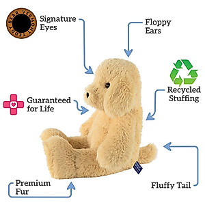 Vermont Teddy Bear Stuffed Puppy - Oh So Soft Puppy Dog Stuffed Animal, Brown, 18 inch