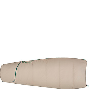 Kelty Rambler 50 Degree Synthetic Sleeping Bag – 3 Season Semi-Rectangular Camping Sleeping Bag, Unzips to Blanket for 2, Anti-Snag Zipper, Designed in Sunny Colorado, 2022 (Sand)