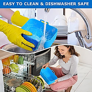 Air Fryer Silicone Liners - 2Pcs Reusable Silicone Pot for Ninja Foodi DZ201/DZ401 Dualzone Air Fryer, Oven Insert Silicone Bowl, Replacement of Parchment Paper Liners, Non Stick Basket Accessories