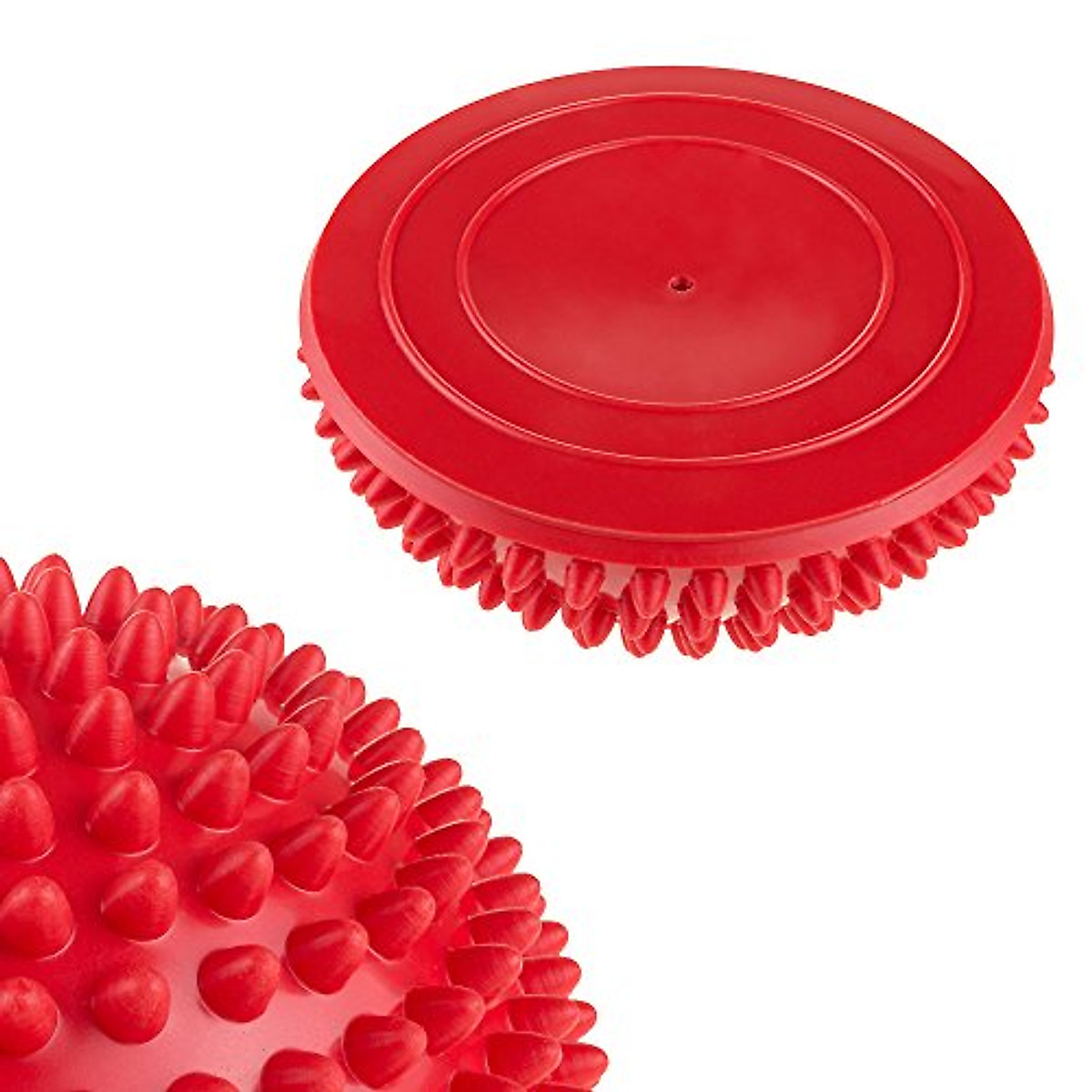 Hey! Play! Balance Pods- Hedgehog Style Balancing and Stability Half Dome Stepping Stones for Exercise- Set of 6 for Kids and Adults