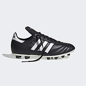 adidas mens Copa Mundial Soccer Shoe , Black/White/Black, 9.5 Women 8.5 Men US