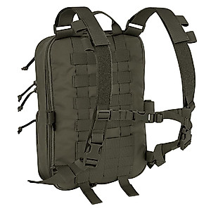 KRYDEX Tactical Expandable Backpack MOLLE Backpack for Travelling Hiking Hunting (RG)
